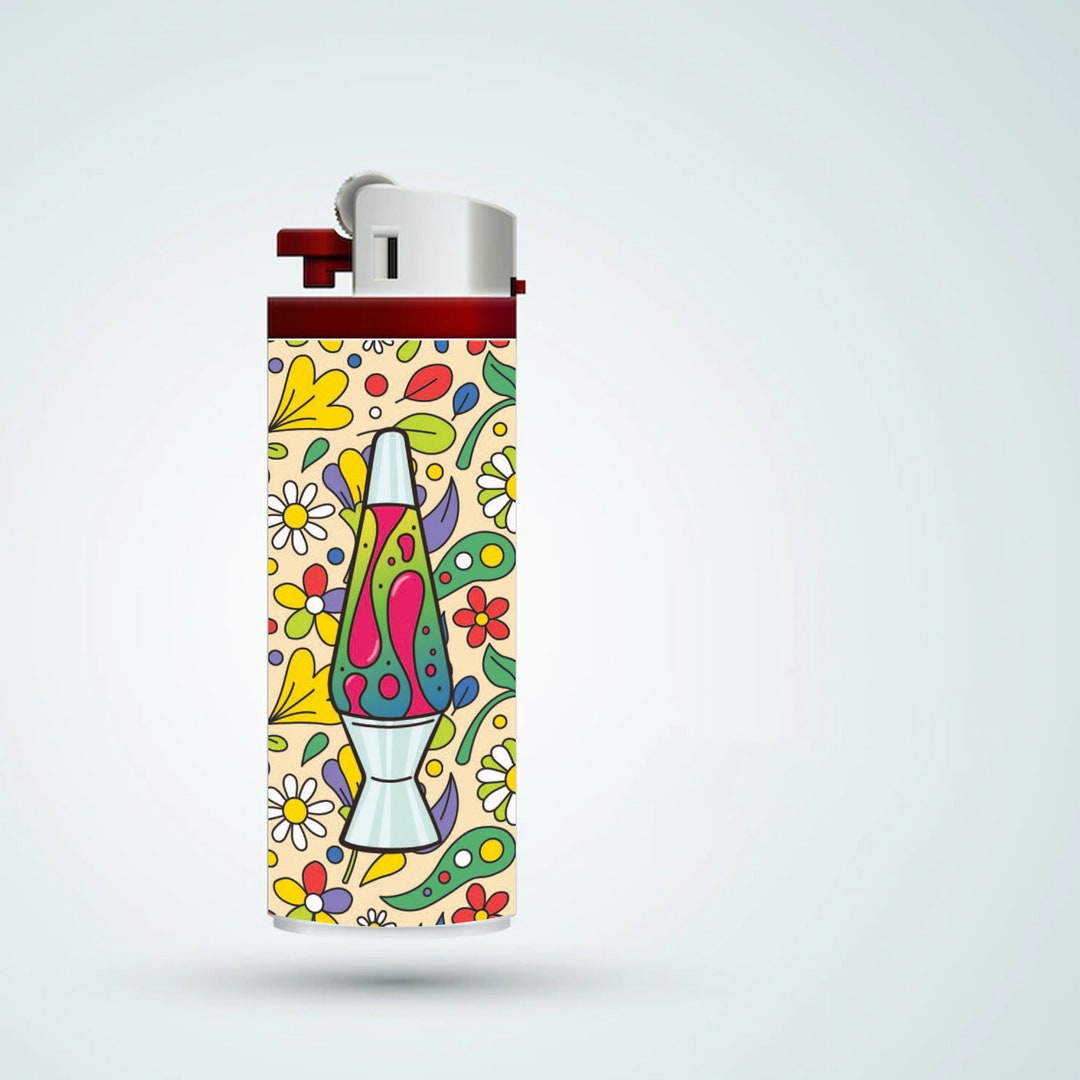 Fun 70's Themed Lighter Wraps Design 4 or Stickers to Go Anywhere ...