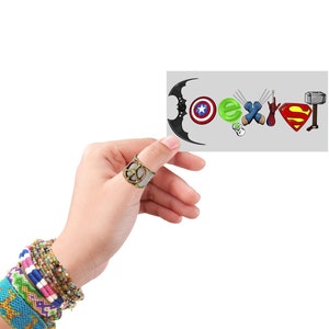 Superhero Coexist / Anti War Peace Stickers / Waterproof Vinyl Decal ...