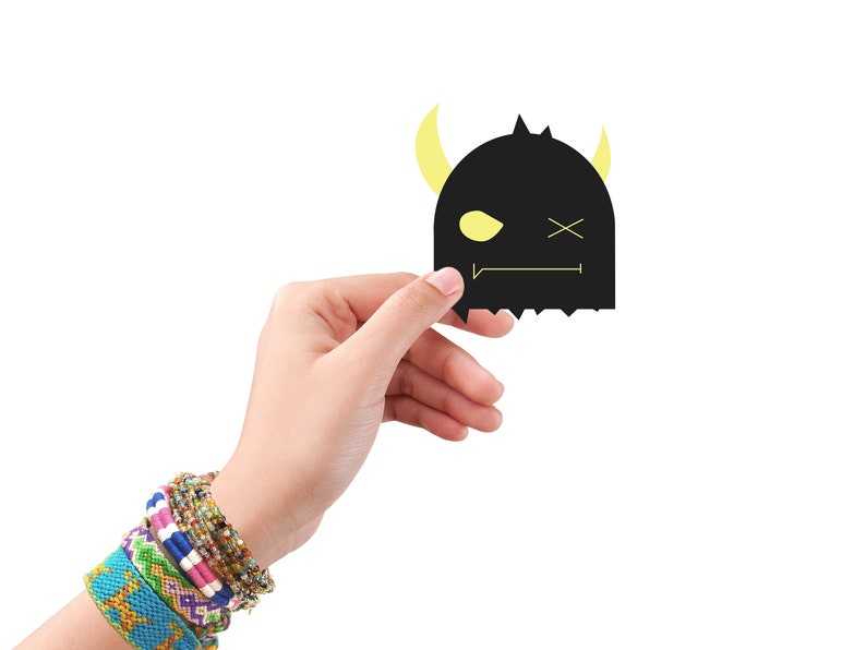 Pac Devil Pacman / Waterproof Vinyl Decal. Fun Stickers That - Etsy