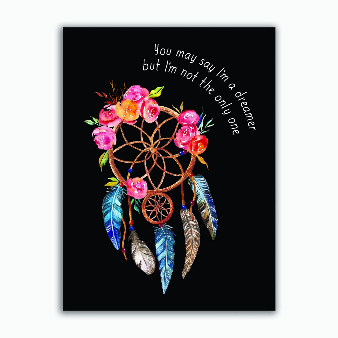 You May Say I'm a Dreamer/ Sticker / Waterproof Vinyl Decal. Fun ...