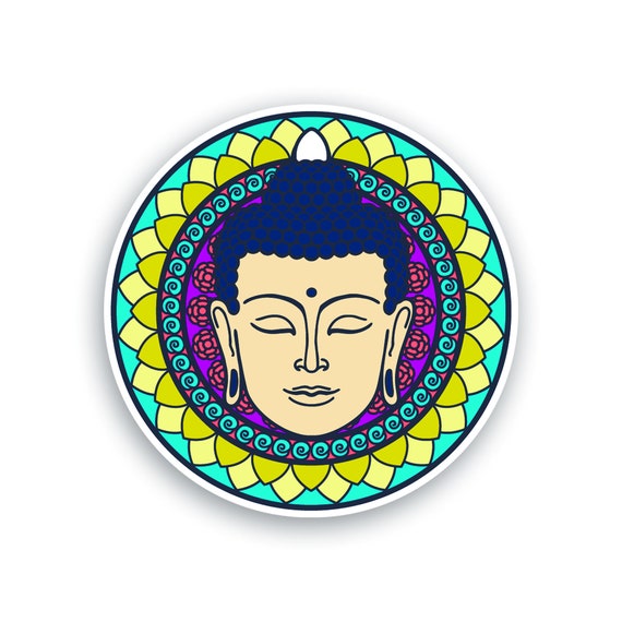 Buddha/ Sticker / Waterproof Vinyl Decal. Fun Stickers That - Etsy