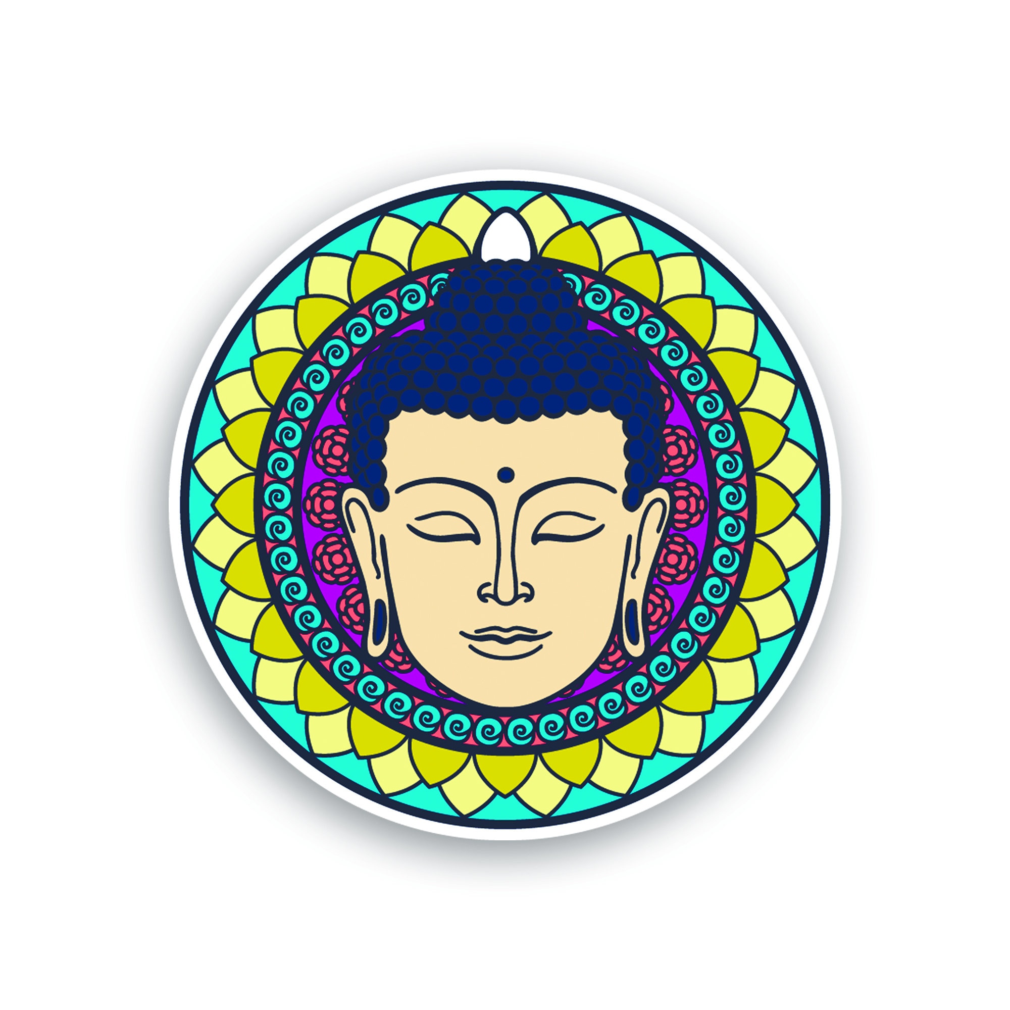 Buddha/ Sticker / Waterproof Vinyl Decal. Fun Stickers That - Etsy