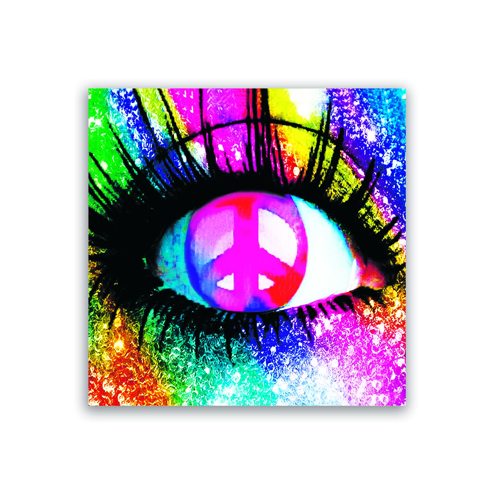 Peace Eye / Sticker / Waterproof Vinyl Decal. Fun Stickers - Etsy