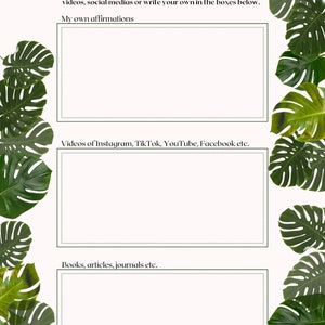 Printable Positive Morning Planner, Positivity Planner, Daily Routine ...