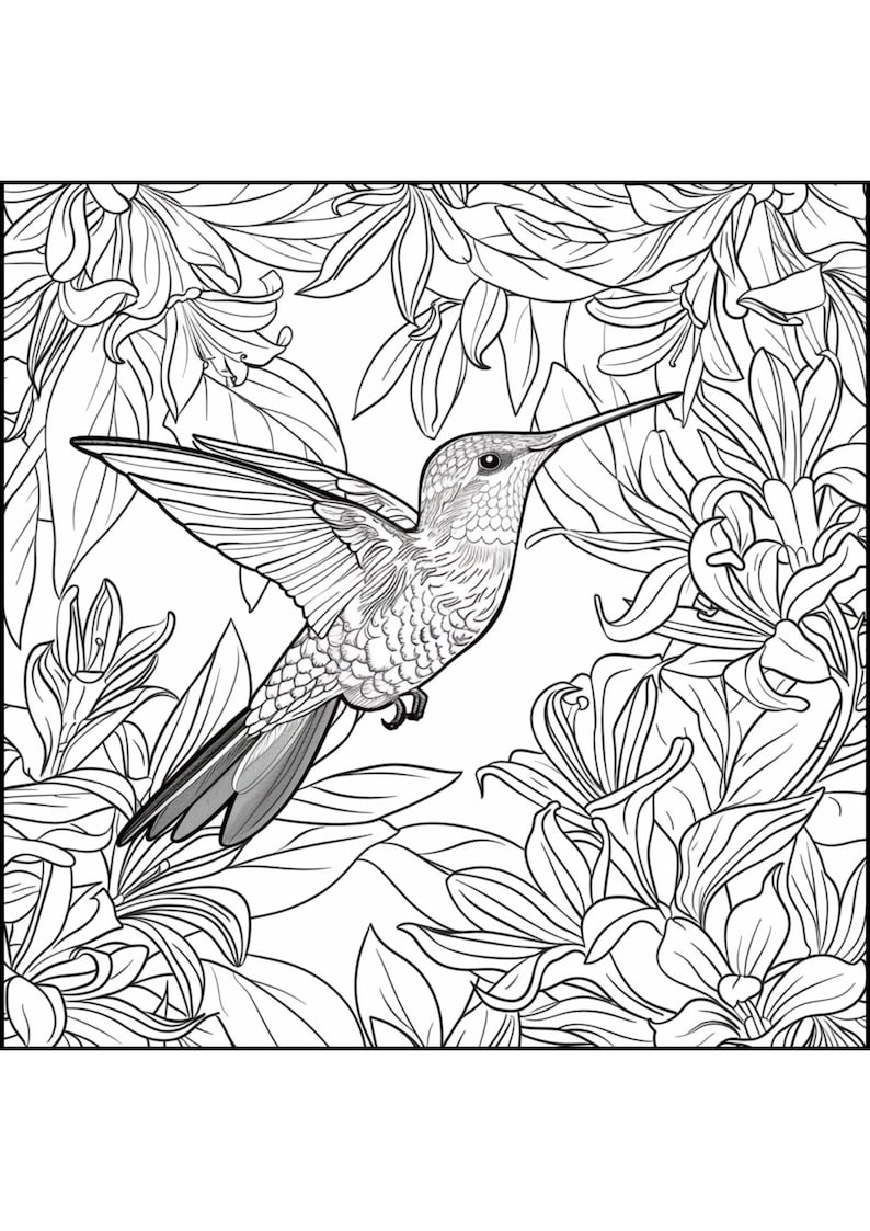 Printable Adult Coloring Pages, Nature Coloring Pages, Animal Coloring ...
