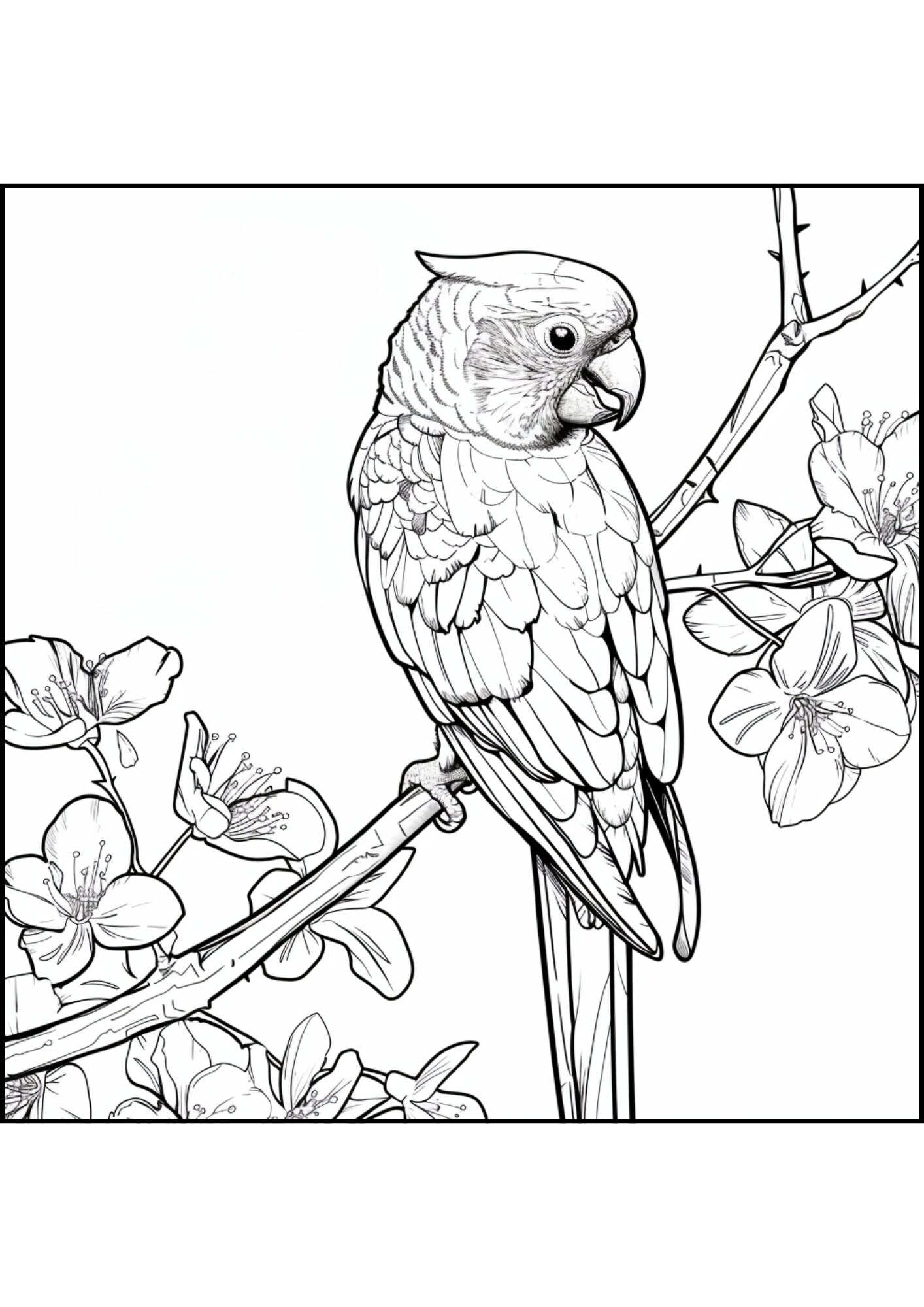 Printable Adult Coloring Pages, Nature Coloring Pages, Animal Coloring ...