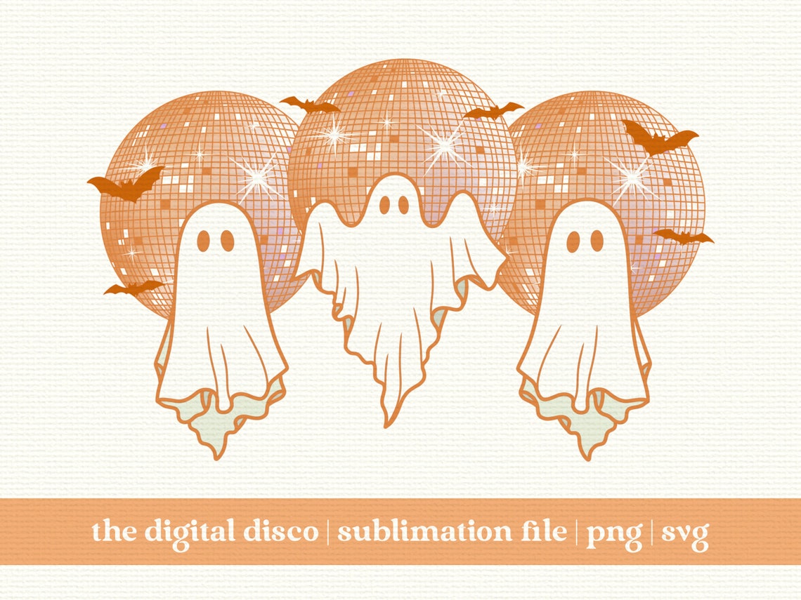 Spooky Season SVG Sublimation File PNG Trendy Groovy - Etsy