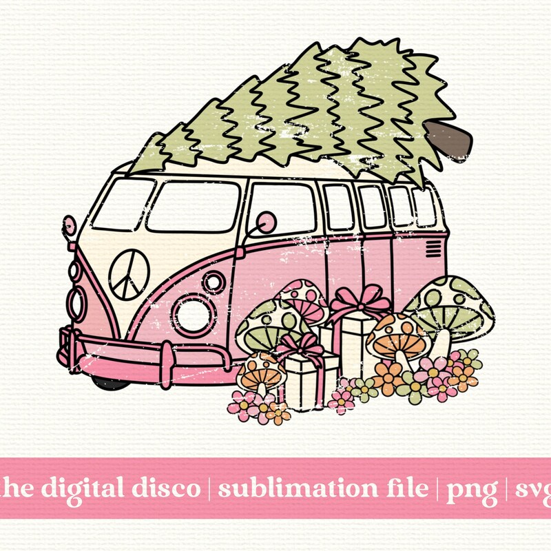 Groovy Van Png - Etsy