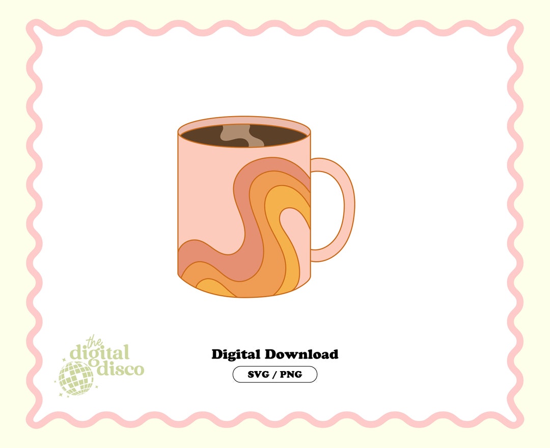 Coffee PNG Coffee SVG Mug Png Mug Svg Sublimation Design - Etsy
