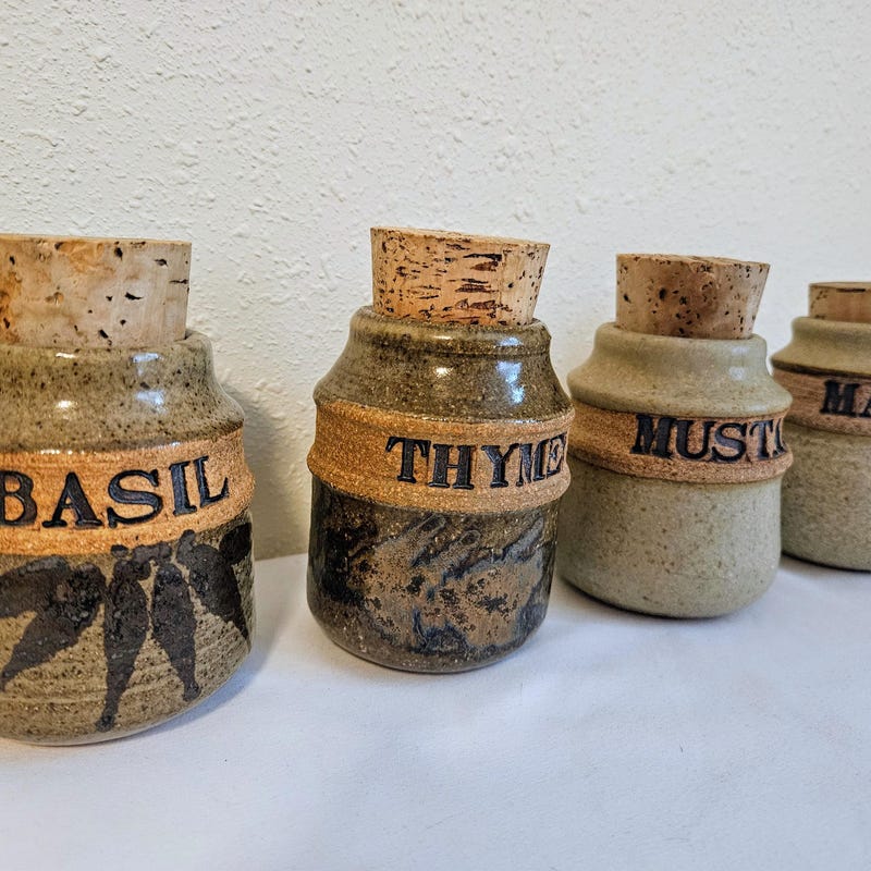 German Spice Jars - Etsy