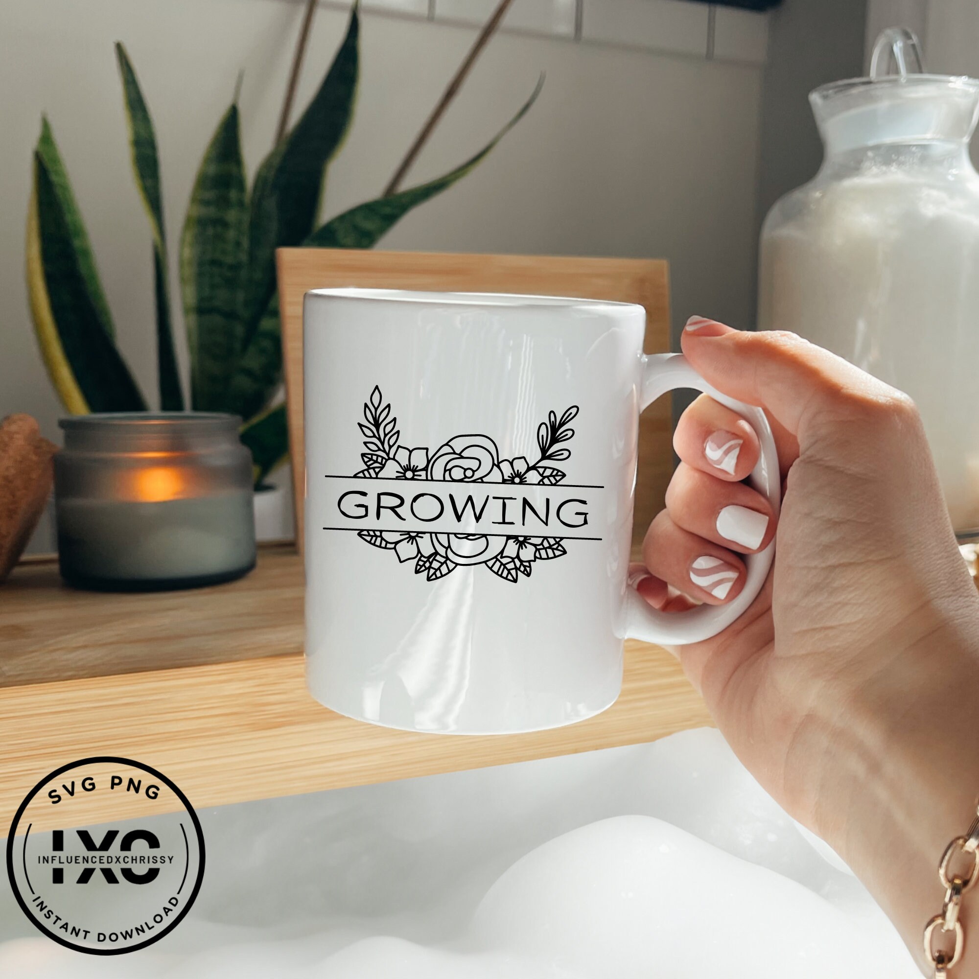 Growing SVG PNG, Positive Quote Svg, Inspirational Svg, Motivational ...