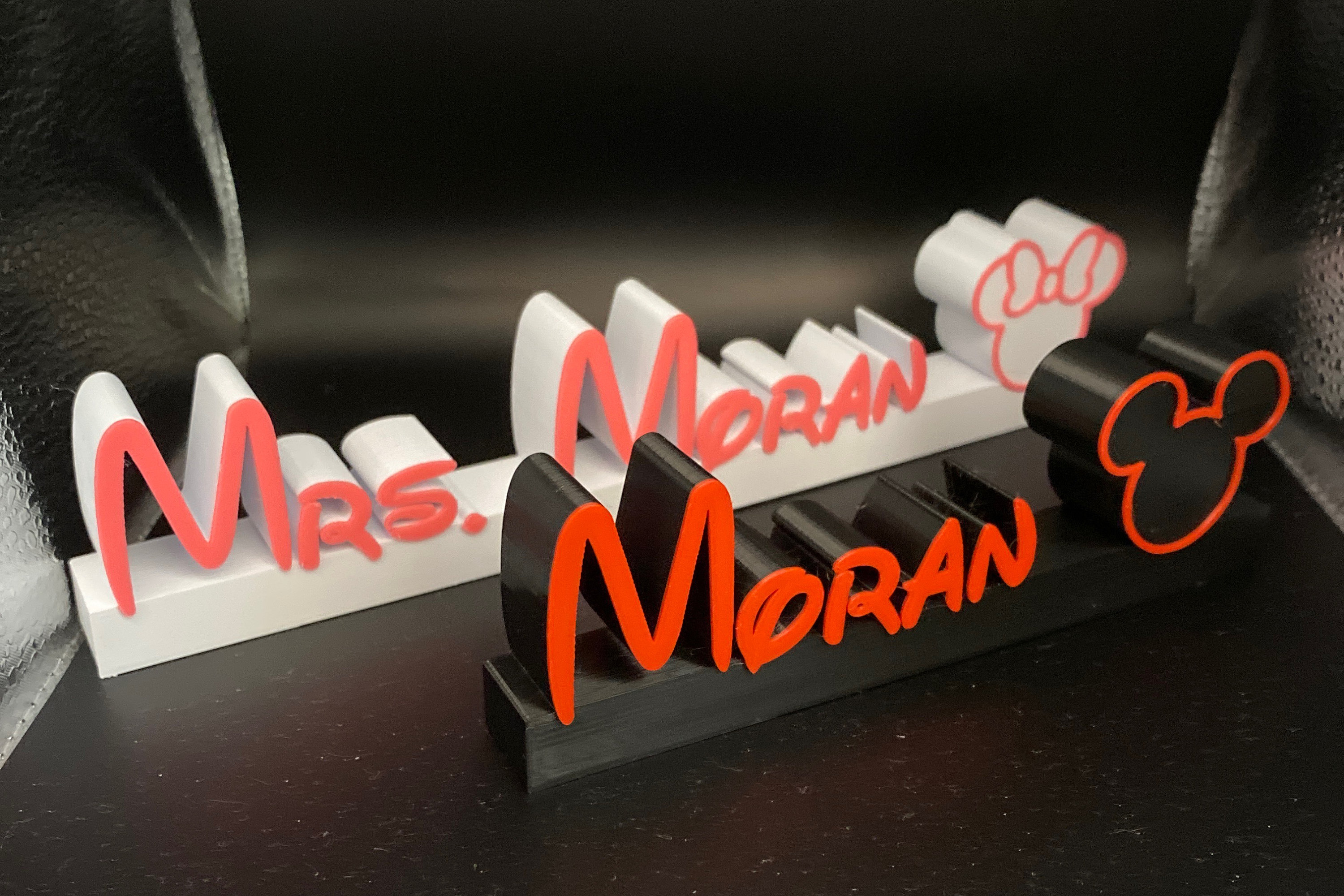 Mouse Inspired Name Plate - Etsy