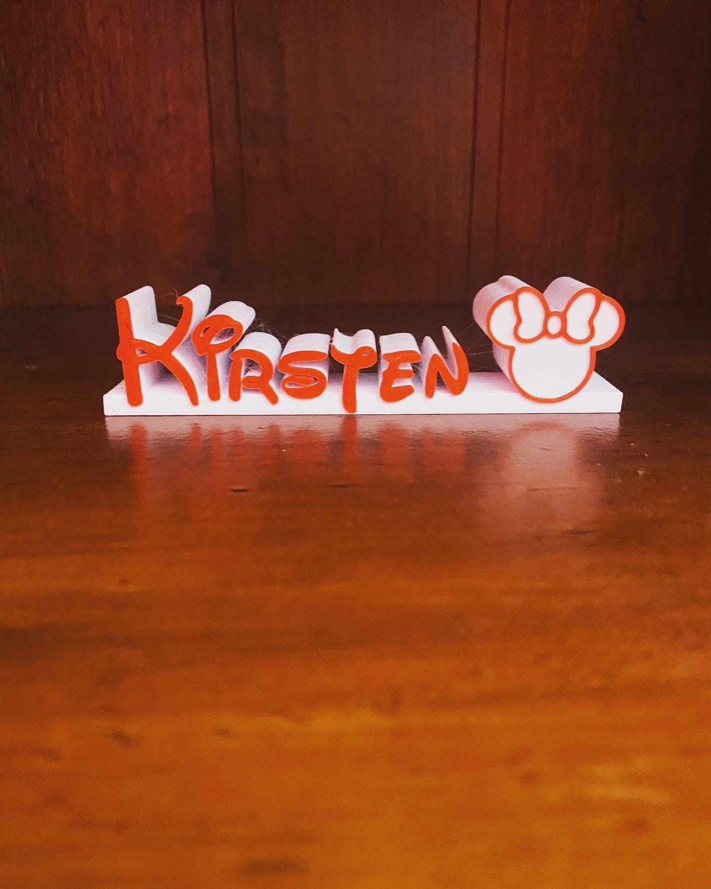 Mouse Inspired Name Plate - Etsy