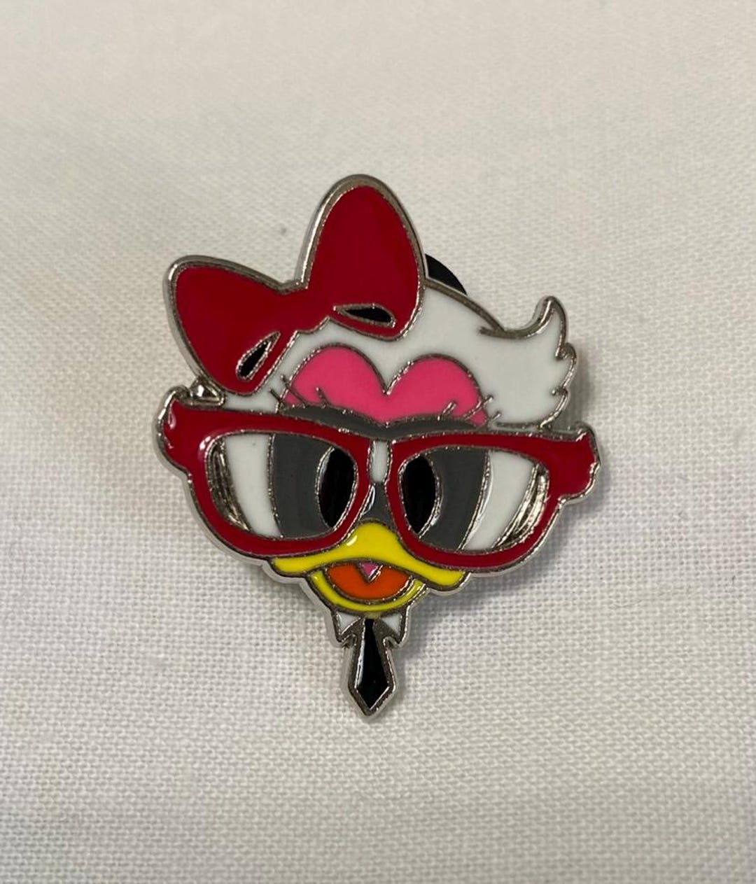 Disney Pin Daisy Duck Nerd Pin Trading - Etsy