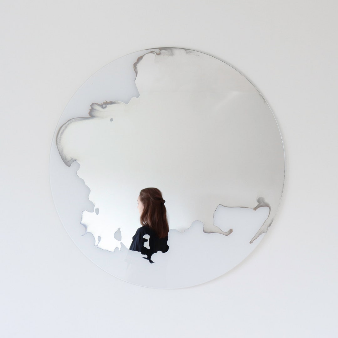 Float Mirror 80 Cm Float Mirror Series. Handmade Silvering - Etsy