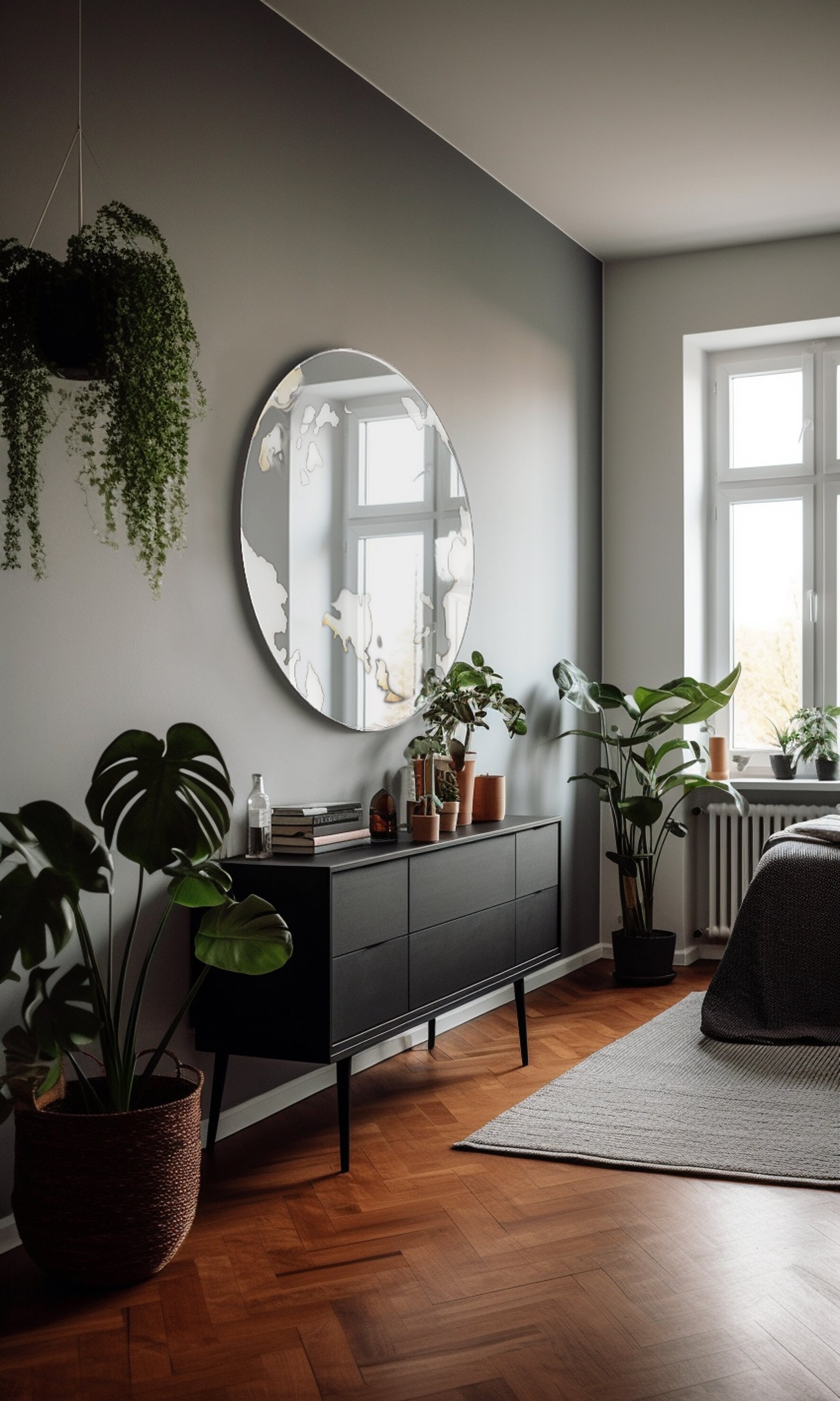 Float Mirror 80 Cm Float Mirror Series. Handmade Silvering - Etsy