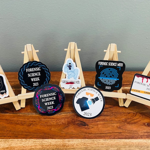 Forensic Science Stickers - Etsy