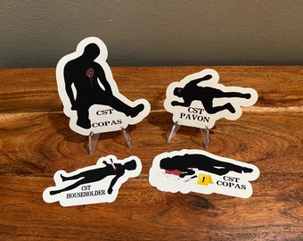 Dead Body Outline - Etsy