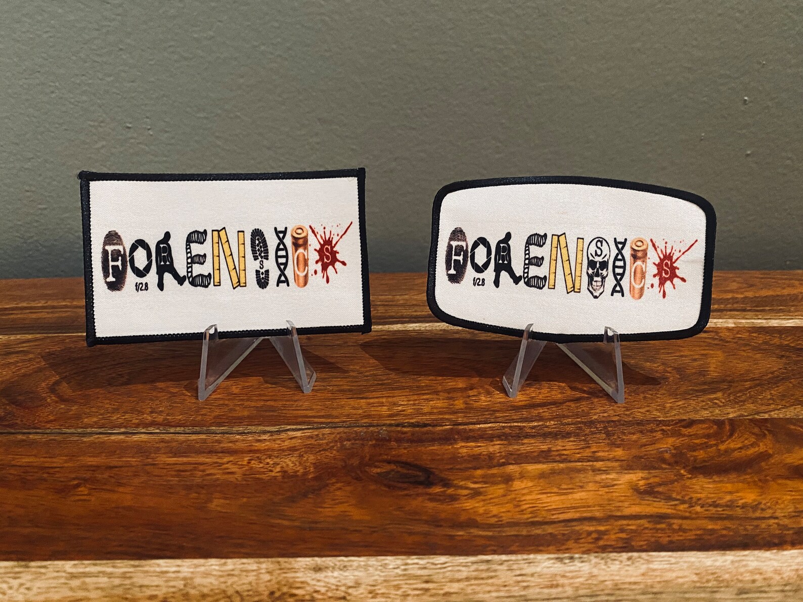 Crime Scene Forensic Iron on Velcro Patch Forensics Gifts - Etsy