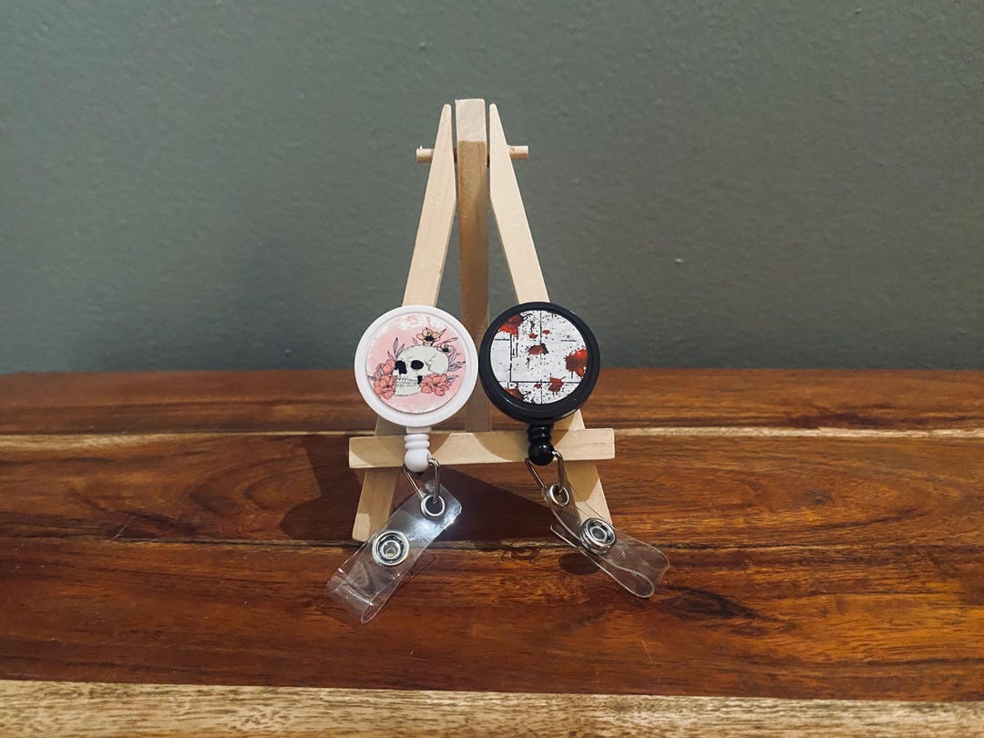 Personalized Crime Scene Badge Reels Forensics Fingerprint CSI Gift ID ...