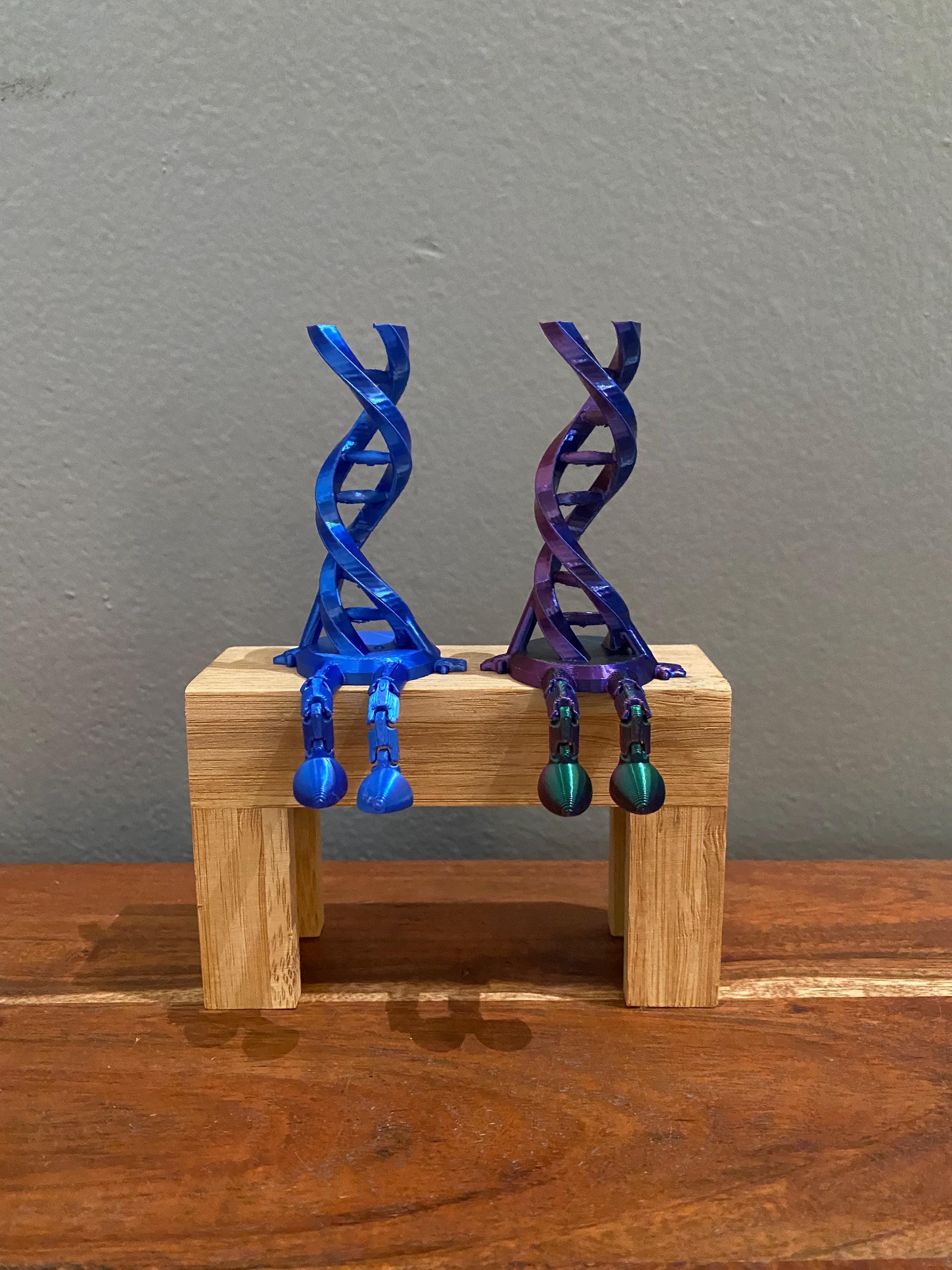 CSI DNA Helix Buddy 3D DNA Figurine Crime Scene Law Enforcement Medical ...