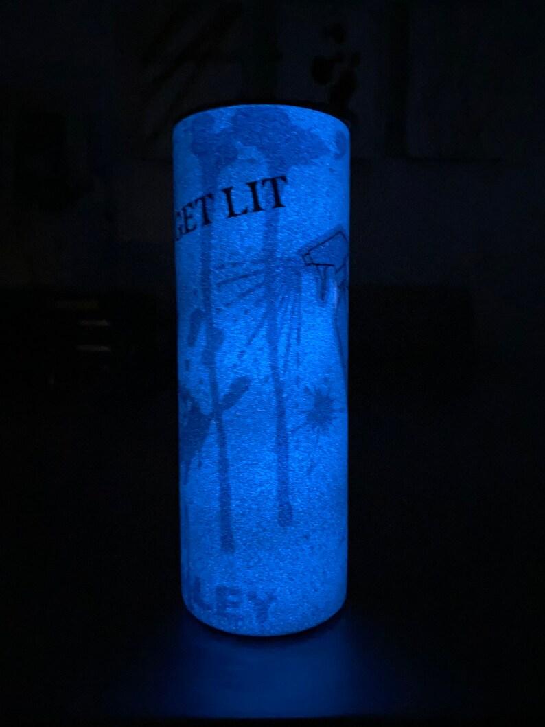 Crime Scene Luminol Glow in the Dark Stainless Steel Tumbler Forensics ...
