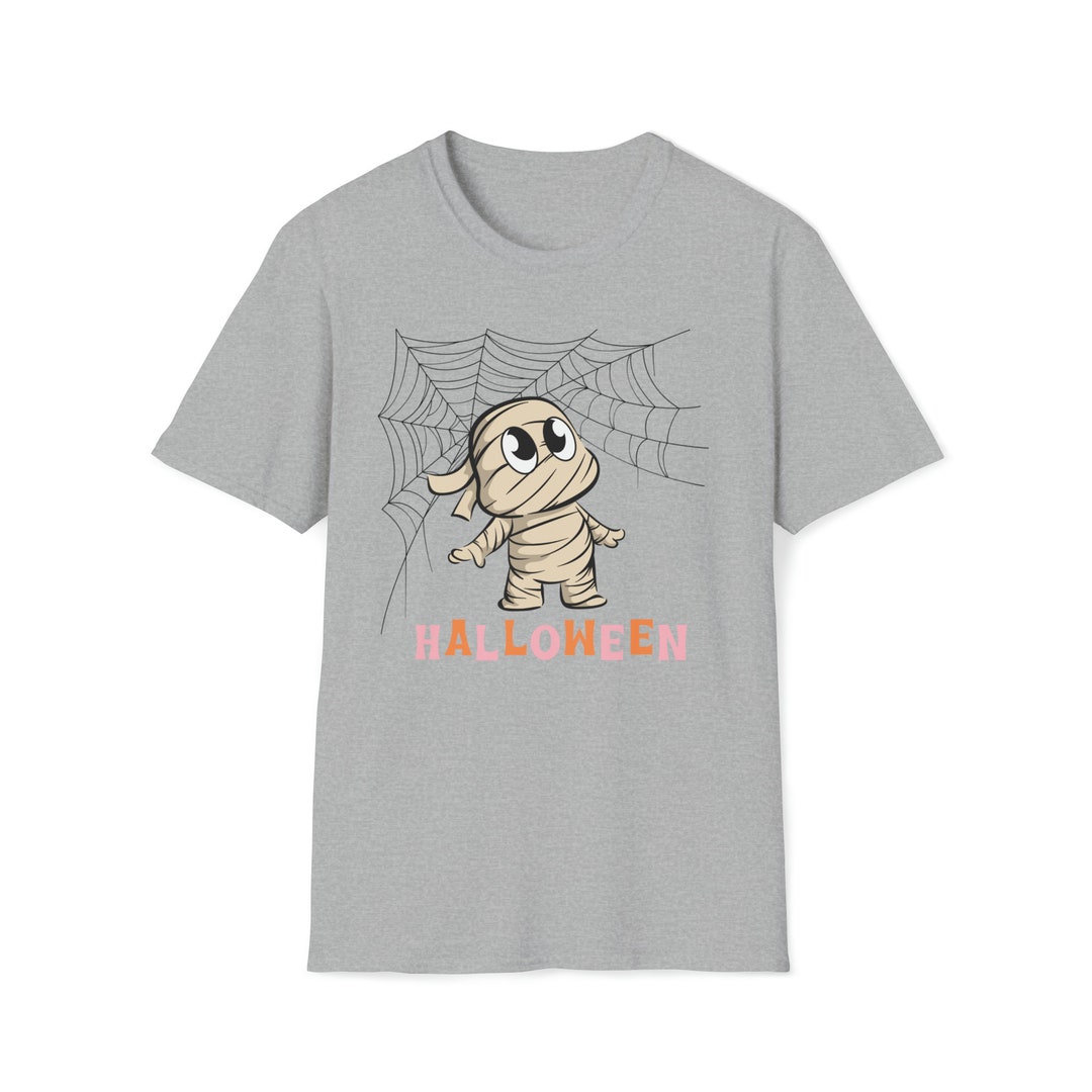 Print on Demand Cute Mummy Halloween Shirt Unisex Softstyle T-shirt - Etsy