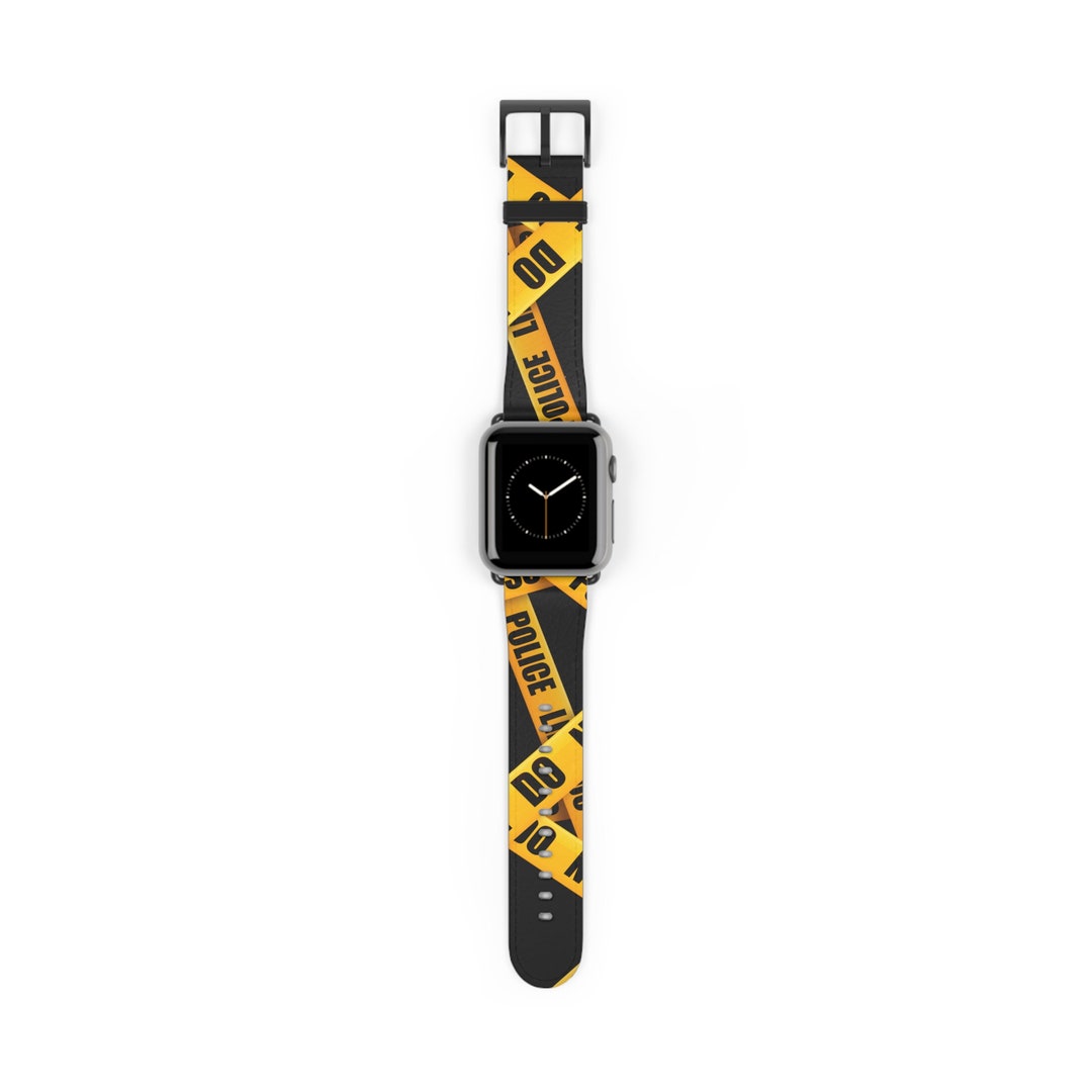 Print on Demand Crime Scene Tape Watch Band Forensics CSI Gift - Etsy