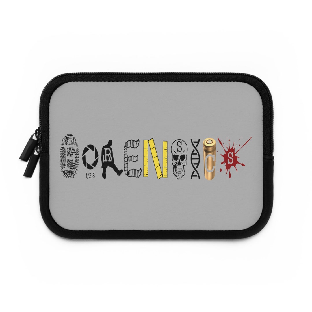 Forensics Laptop Sleeve Crime Scene CSI Back to School Back to College ...