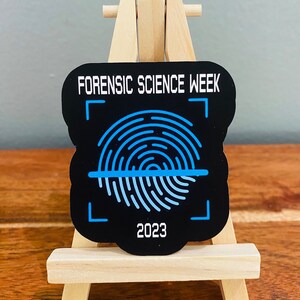 Forensic Science Stickers Forensics Gift CSI Crime Scene Forensic ...