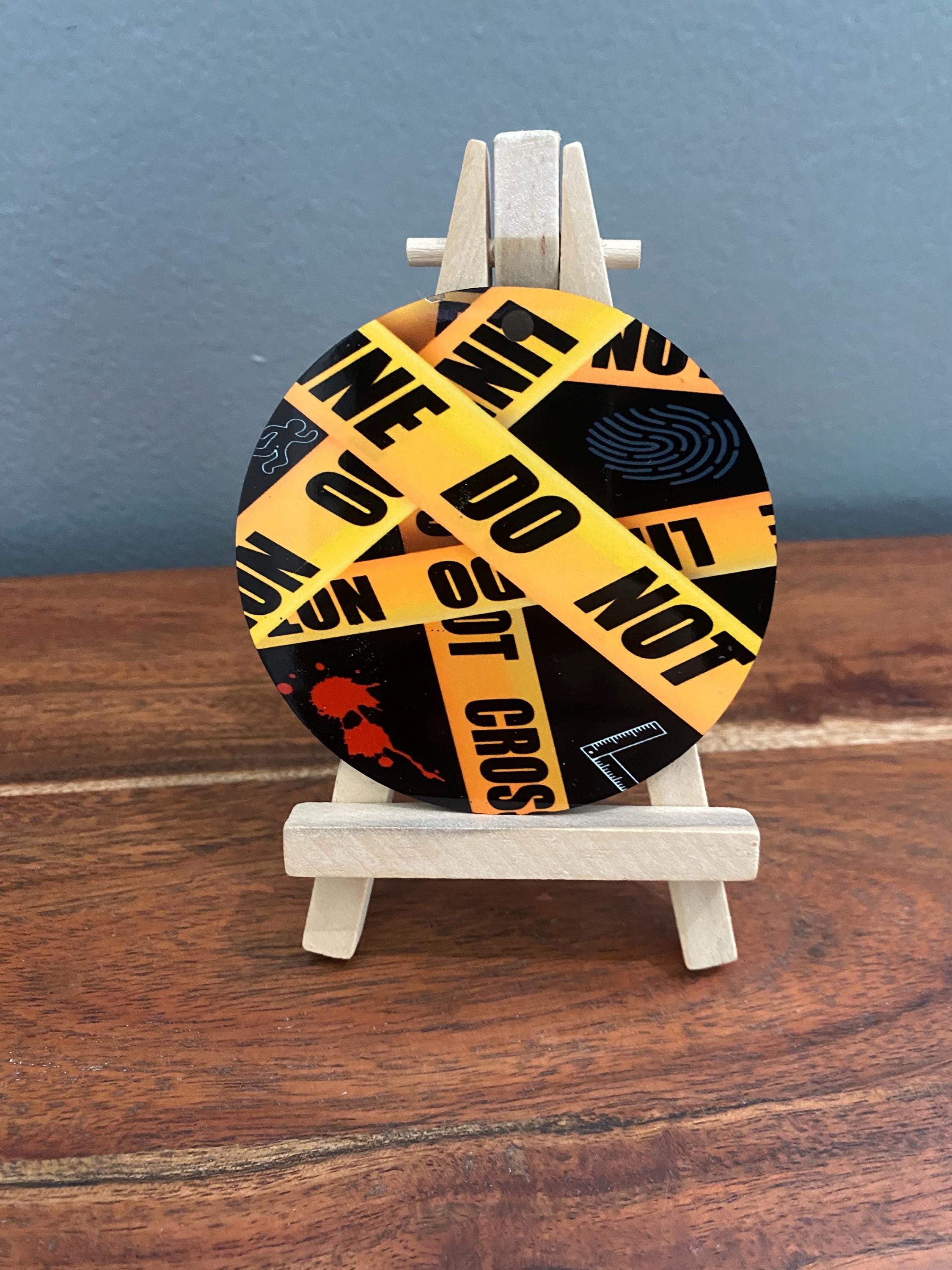 Crime Scene Forensics Crime Scene Tape Christmas Tree Ornament Holiday ...
