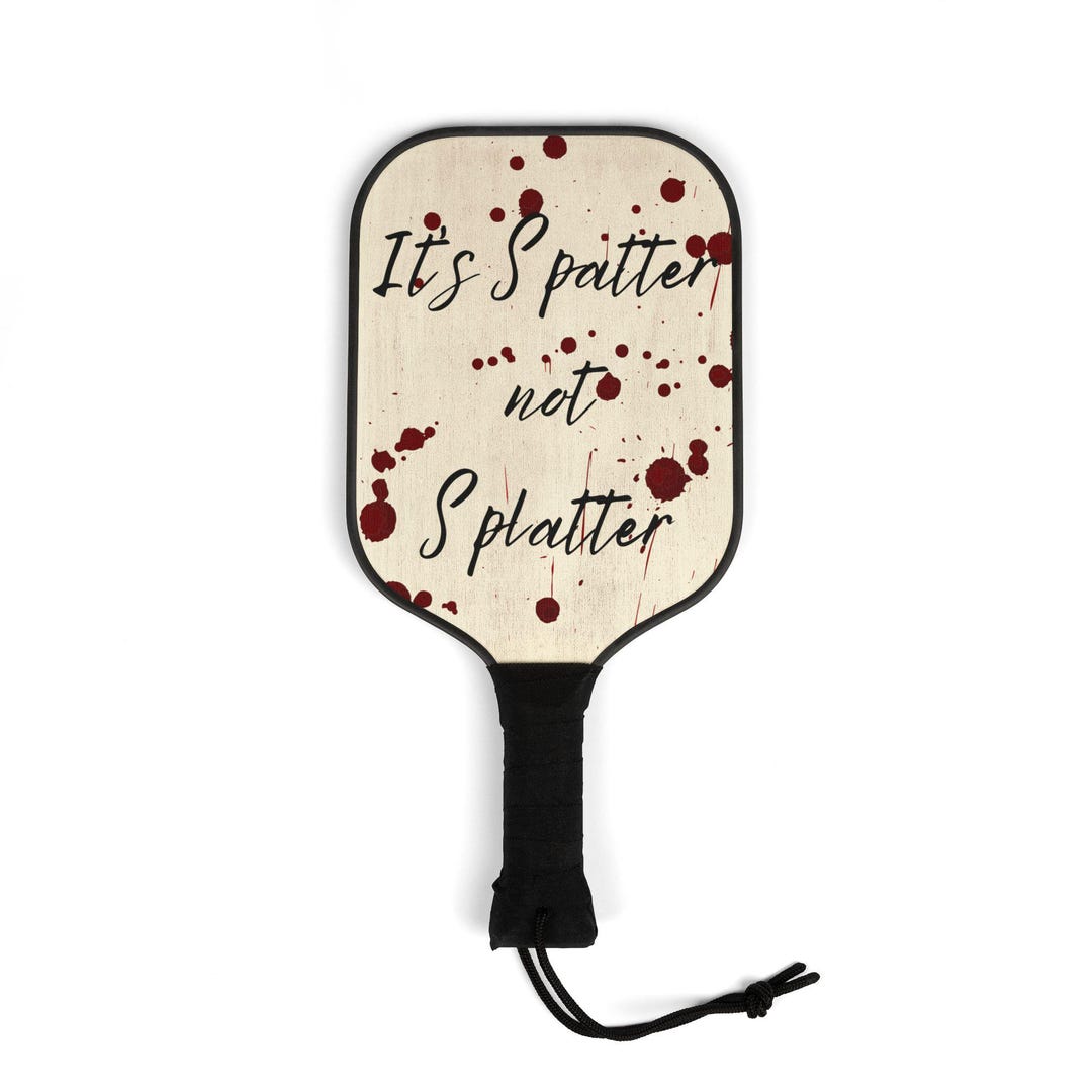 It's Spatter Not Splatter Pickleball Kit Crime Scene Forensics - Etsy