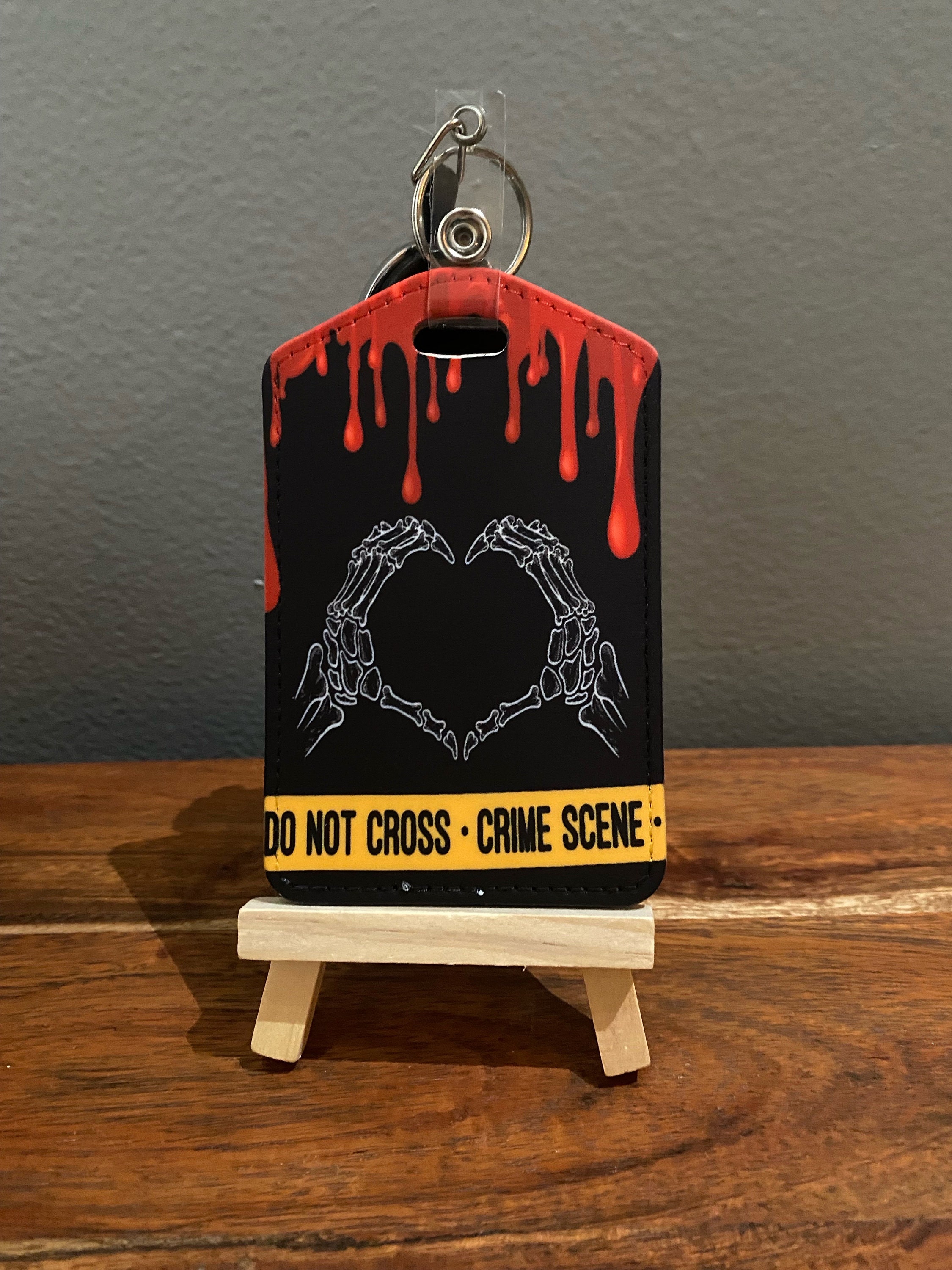 Crime Scene ID Badge Holders With Retractable Clip Work Badge Holder ...