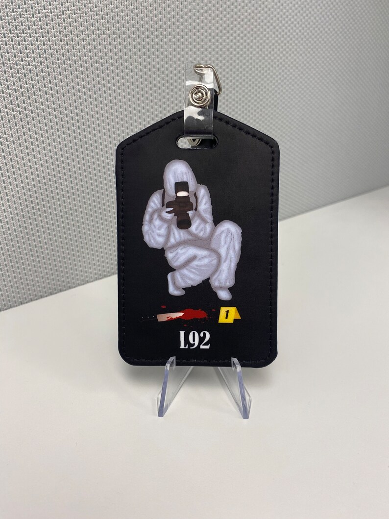 Crime Scene ID Badge Holders With Retractable Clip Work Badge Holder ...