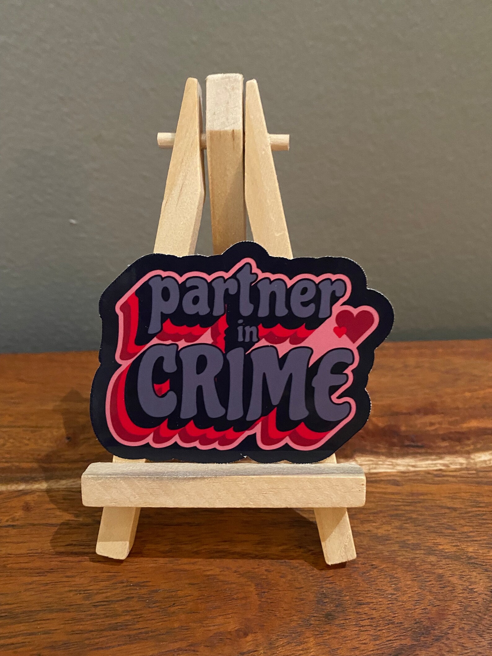 Partners in Crime Crime Scene Stickers Magnets Forensics Gift CSI ...