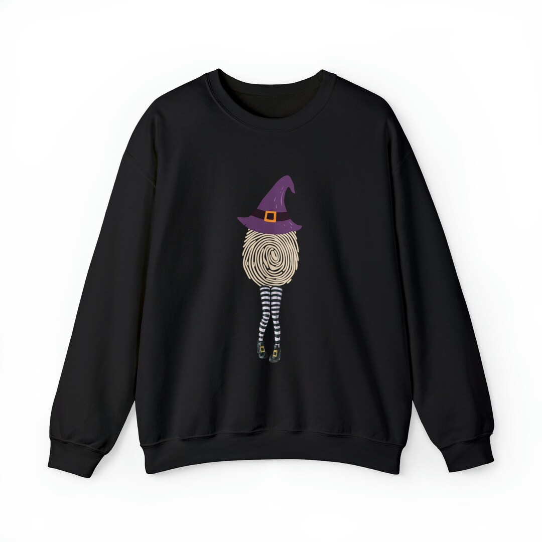 Print on Demand Fingerprint Witch Crime Scene Halloween Forensics ...