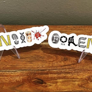 Forensic Science Stickers Forensics Gift CSI Crime Scene Magnet - Etsy