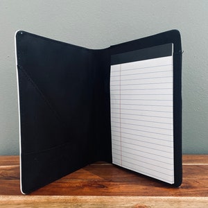 Police Dispatcher Thin Gold Line Thin Yellow Line Soft Cover Padfolio ...