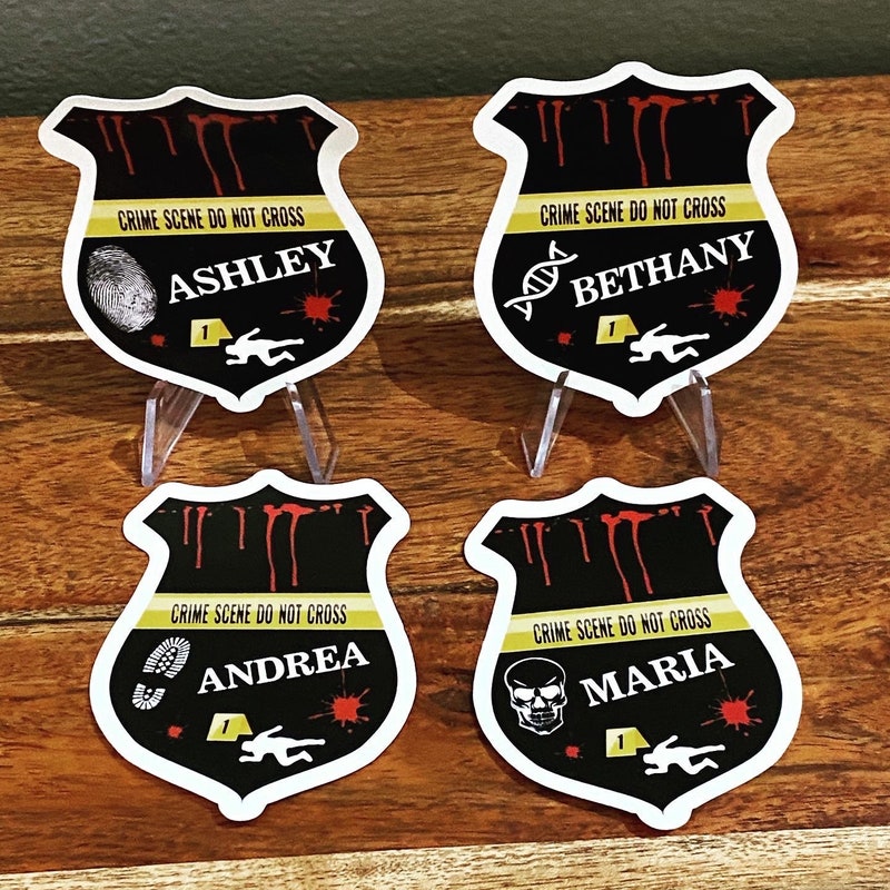 Csi Crime Scene Sticker - Etsy