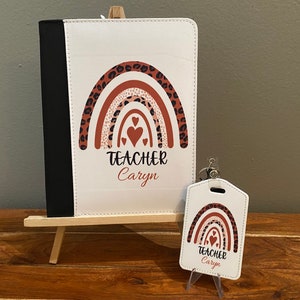 Teacher ID Badge Holders With Retractable Clip Work Badge Holder Gift ...