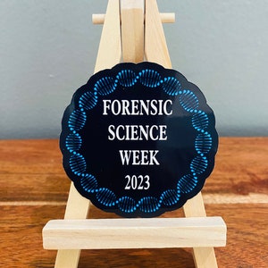 Forensic Science Stickers Forensics Gift CSI Crime Scene Forensic ...