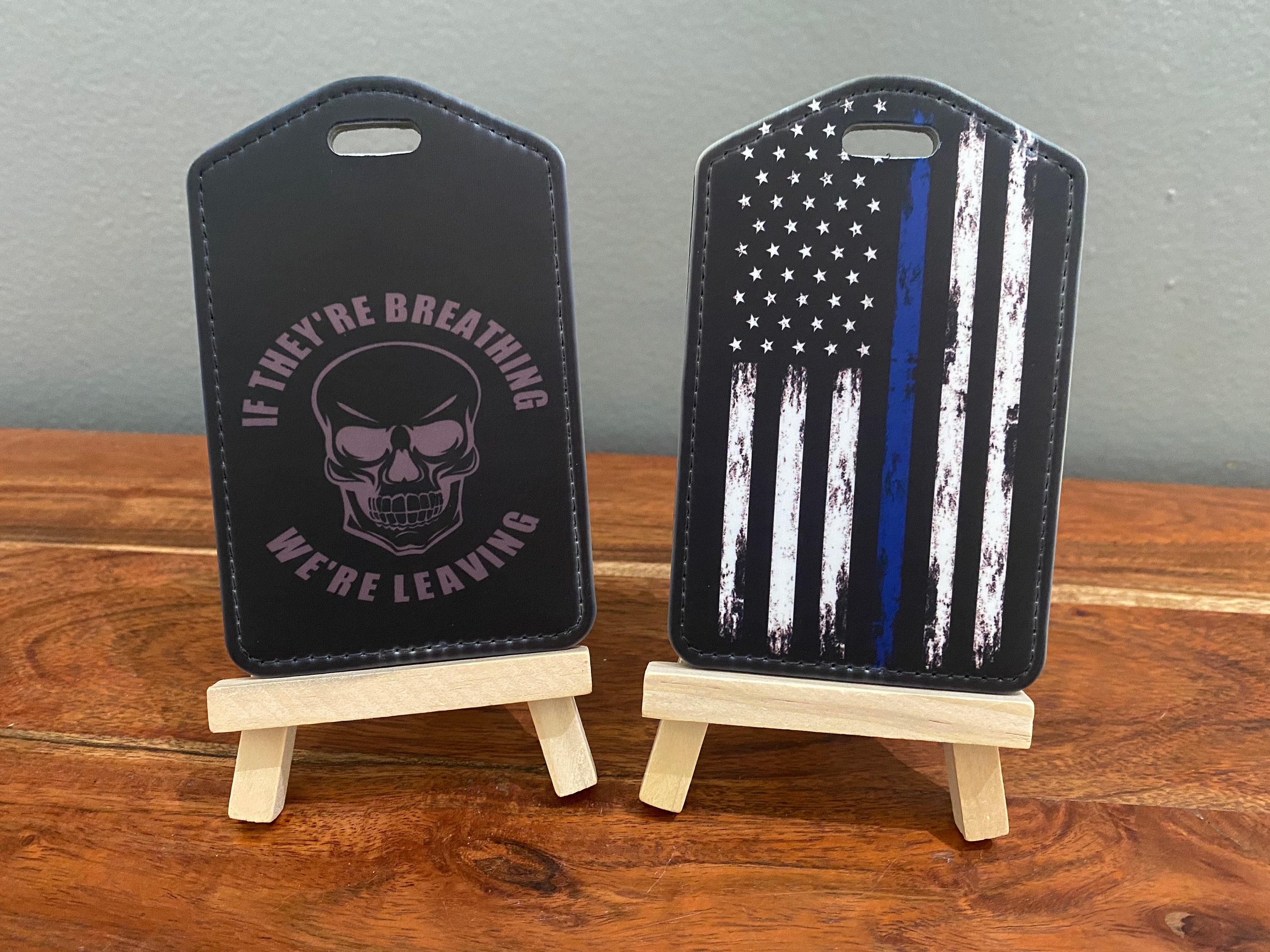 Crime Scene ID Badge Holders With Retractable Clip Work Badge Holder ...