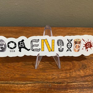 Forensic Science Stickers Forensics Gift CSI Crime Scene Magnet - Etsy