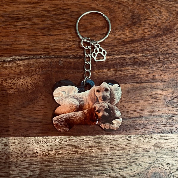 Dog Keychain - Etsy