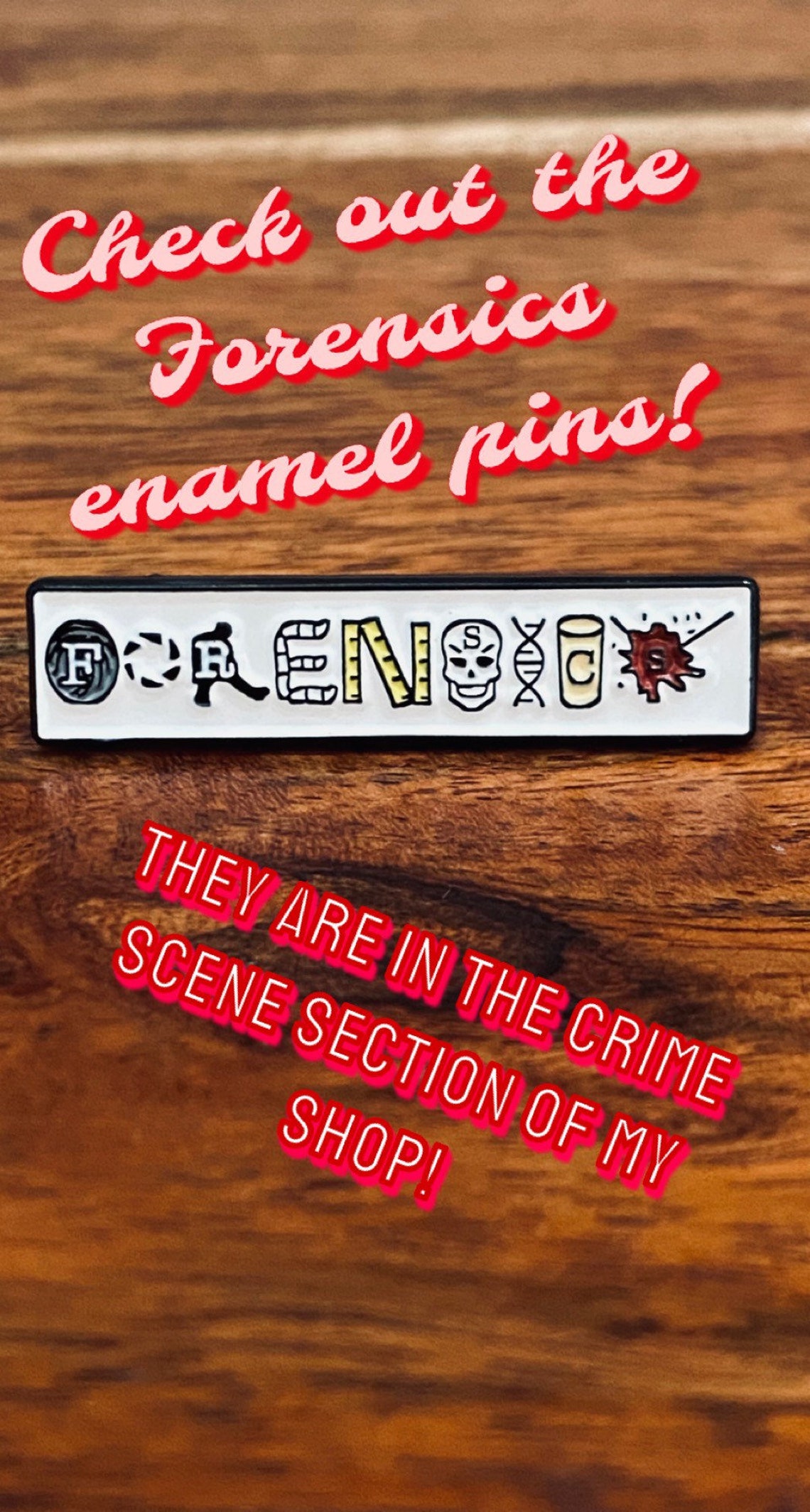 Forensic Science Stickers Forensics Gift CSI Crime Scene Magnet - Etsy
