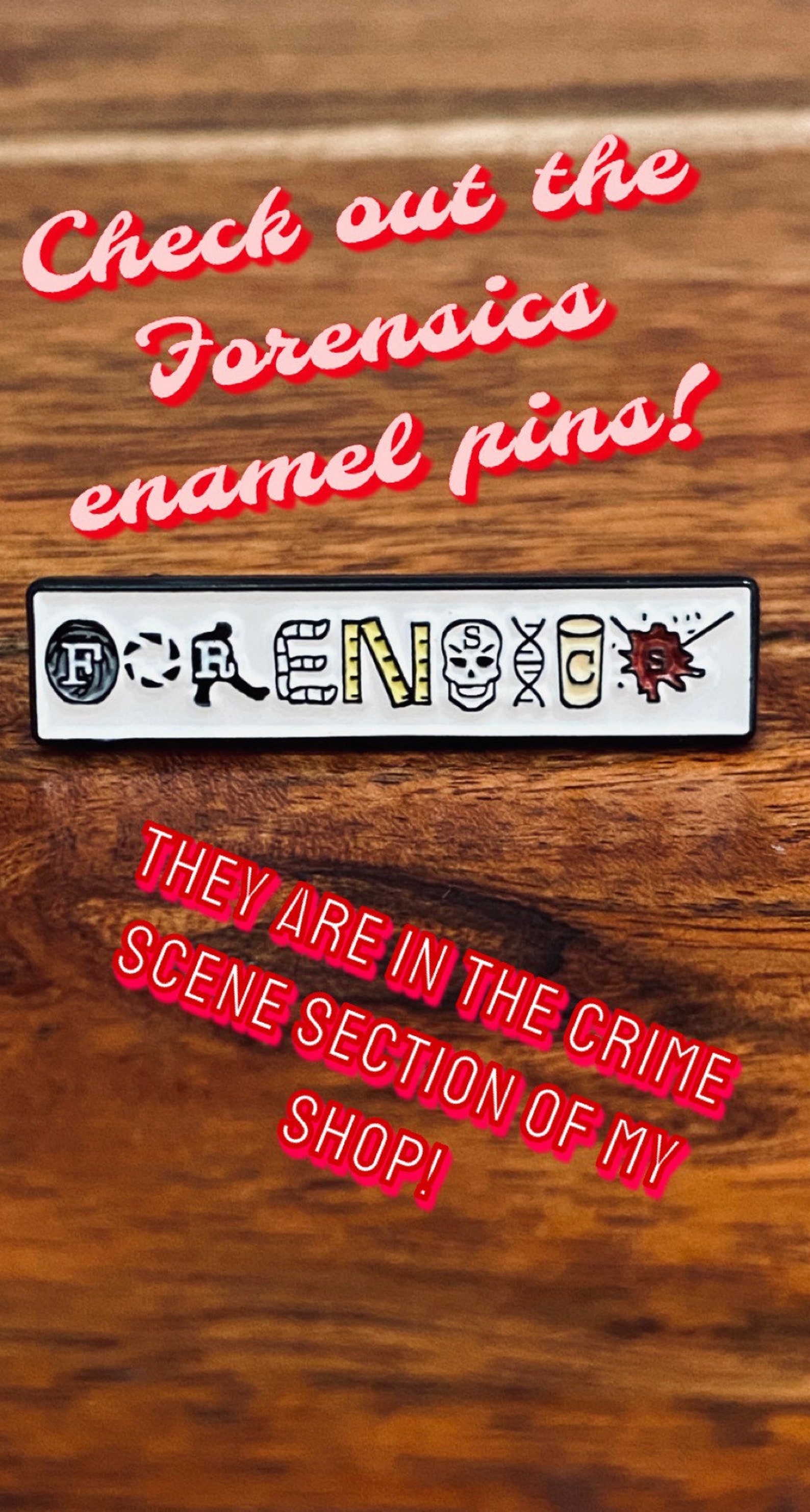 Forensic Science Stickers Forensics Gift CSI Crime Scene Magnet - Etsy