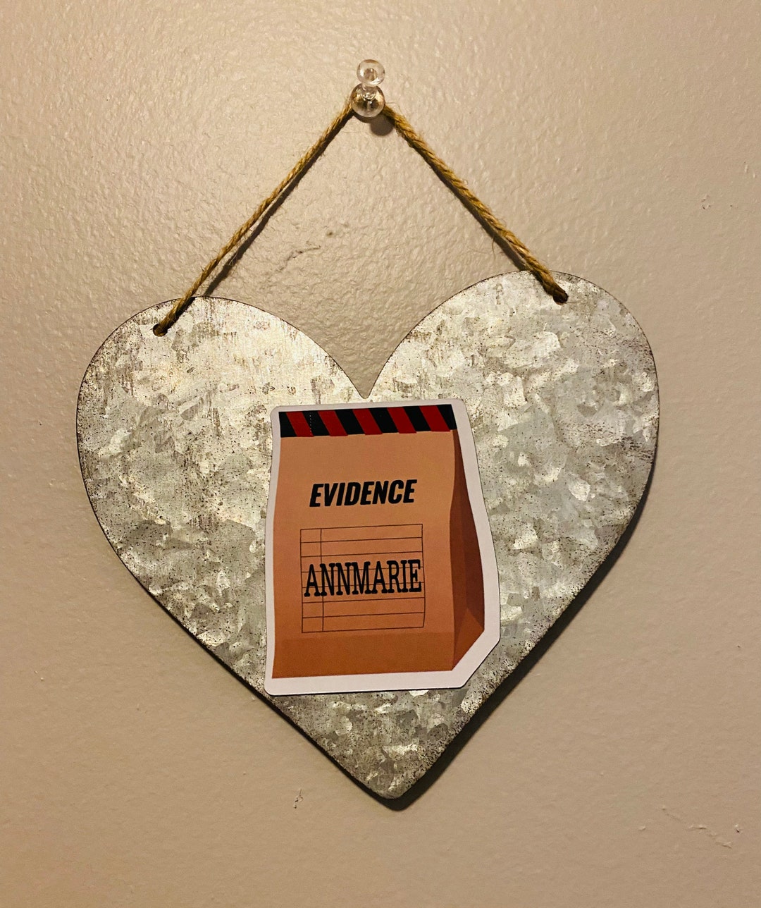 Personalized Crime Scene Evidence Bag Sticker Magnet Forensics CSI Gift ...