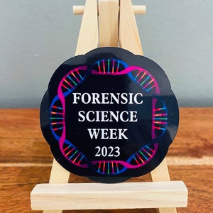 Forensic Science Stickers Forensics Gift CSI Crime Scene Forensic ...