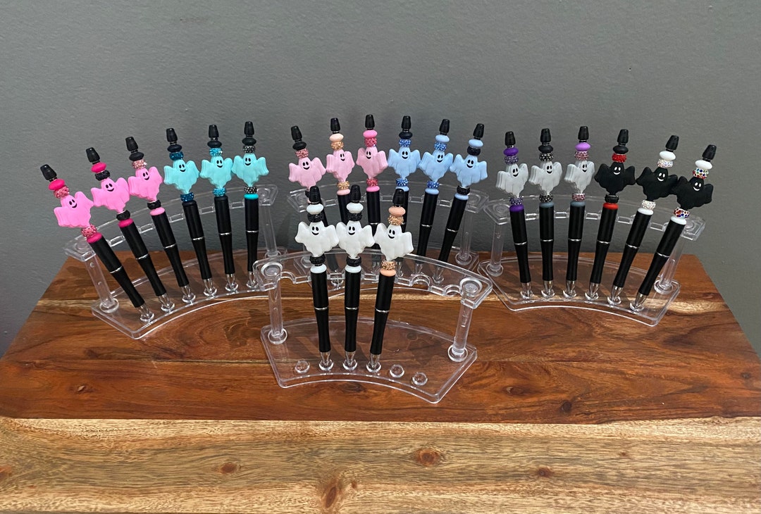 Halloween Cute Ghost Beaded Pens Rhinestones Spooky Season - Etsy