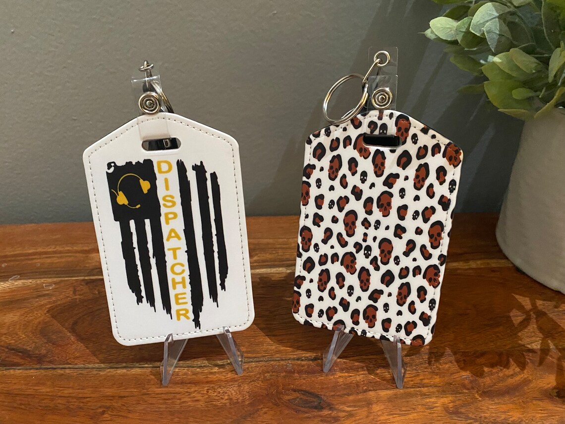 Crime Scene ID Badge Holders With Retractable Clip Work Badge Holder ...